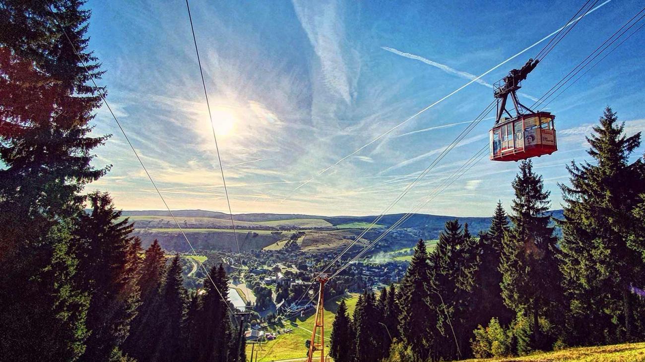 Fichtelberg Schwebebahn Abheben – Schweben – Genießen auf GRUPPENREISEN.COM